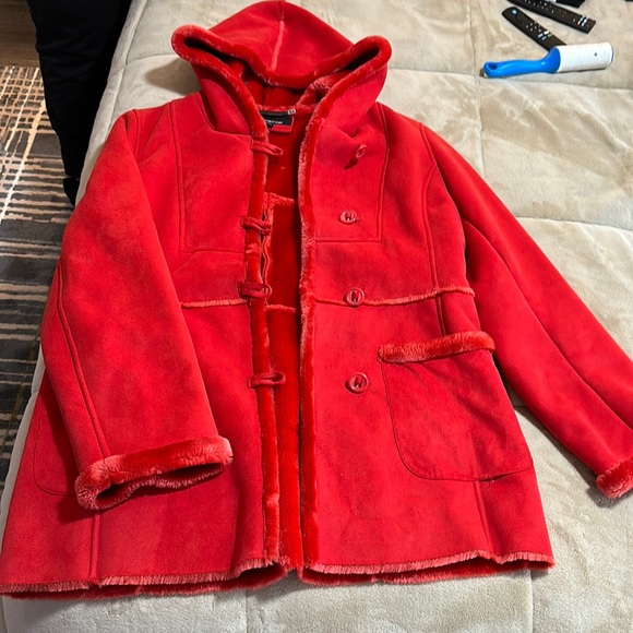 Jones New York | Jackets & Coats | Jones Of New York Candy Apple Red ...